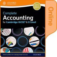 Books Kinokuniya: Complete Accounting for Cambridge O Level & Igcse ...