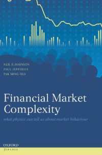 Books Kinokuniya: Financial Market Complexity (Oxford Finance Series ...