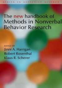 Books Kinokuniya: The New Handbook of Methods in Nonverbal Behavior ...
