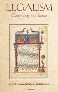 Books Kinokuniya: Legalism : Community and Justice (Legalism) / Pirie ...