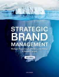 Books Kinokuniya: Strategic Brand Management (4TH) / Rosenbaum-Elliott ...