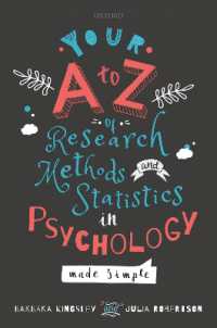 Books Kinokuniya: Your a to Z of Research Methods and Statistics in ...