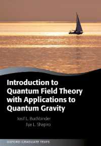 Books Kinokuniya: Introduction to Quantum Field Theory with ...