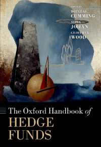 Books Kinokuniya: The Oxford Handbook of Hedge Funds / Cumming, Douglas ...