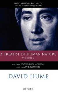 Books Kinokuniya: David Hume: a Treatise of Human Nature : Volume 2: Editorial Material ...