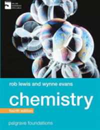 Books Kinokuniya: Chemistry (Palgrave Foundations) (4th) / Lewis, Rob ...