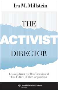 Books Kinokuniya: The Activist Director : Lessons from the Boardroom ...