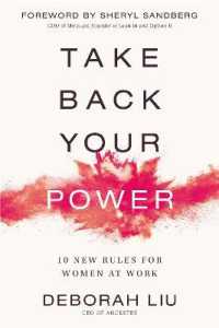 Books Kinokuniya: Take Back Your Power : 10 New Rules for Women at Work ...