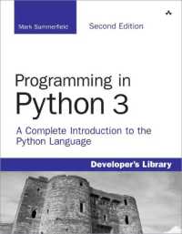 Books Kinokuniya: Programming in Python 3 : A Complete Introduction to ...