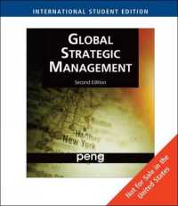 Books Kinokuniya: Global Strategic Management (2ND) / Peng, Mike W ...
