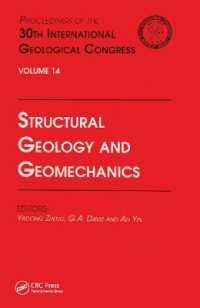 Books Kinokuniya: Structural Geology and Geomechanics : Proceedings of ...