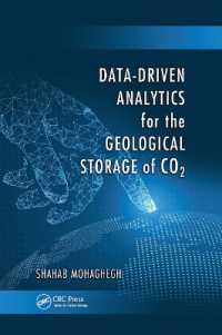 Books Kinokuniya: Data-Driven Analytics for the Geological Storage of CO2 / Mohaghegh, Shahab ...