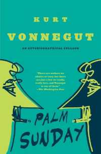 Books Kinokuniya: Palm Sunday : An Autobiographical Collage / Vonnegut ...