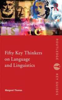 Books Kinokuniya: Fifty Key Thinkers on Language and Linguistics ...