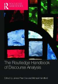 Books Kinokuniya: The Routledge Handbook of Discourse Analysis (Routledge Handbooks in Applied ...