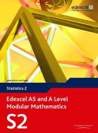 Books Kinokuniya: Edexcel AS and a Level Modular Mathematics Statistics 2 S2 (Edexcel Gce ...