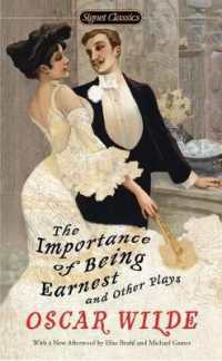 Books Kinokuniya: The Importance of Being Earnest and Other Plays ...