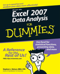 Books Kinokuniya: Microsoft Excel 2007 Data Analysis for Dummies (For Dummies (Computer/tech ...