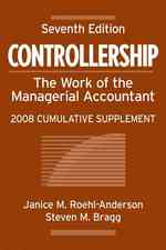 Books Kinokuniya: Controllership : The Work of the Managerial ...