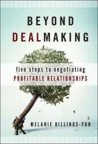 Books Kinokuniya: Beyond Dealmaking : Five Steps to Negotiating ...