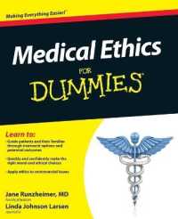 Books Kinokuniya: Medical Ethics for Dummies (For Dummies) / Runzheimer ...