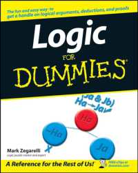 Books Kinokuniya: Logic for Dummies (For Dummies (Math & Science)) / Zegarelli, Mark (9780471799412)