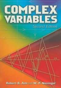 Books Kinokuniya: Complex Variables (Dover Books on Mathema 1.4tics ...