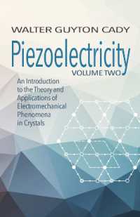 Books Kinokuniya: Piezoelectricity: Volume Two: an Introduction to the ...