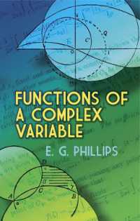 Books Kinokuniya: Functions of a Complex Variable / Phillips, E.G. (9780486841946)