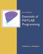 Books Kinokuniya: Essentials of MATLAB Programming (2nd) / Chapman ...