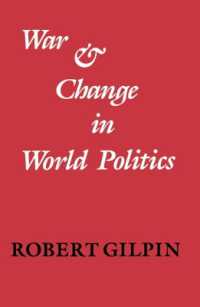 Books Kinokuniya: War and Change in World Politics / Gilpin, Robert ...