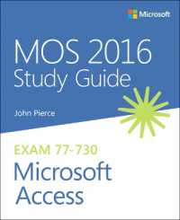 Books Kinokuniya: MOS 2016 Study Guide for Microsoft Access (Mos Study Guide) / Pierce, John ...