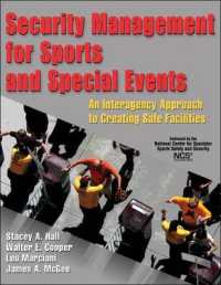 Books Kinokuniya: Security Management for Sports and Special Events ...