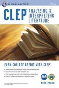 Books Kinokuniya: Clep(r) Analyzing & Interpreting Literature Book ...