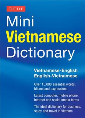 Books Kinokuniya: Vietnamese Dictionary : Vietnamese-English / English ...