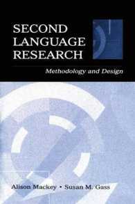 Books Kinokuniya: Second Language Research : Methodology and Design ...