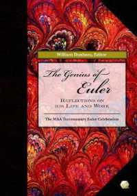 Books Kinokuniya: The Genius of Euler : Reflections on His Life and ...