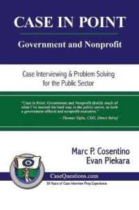 Books Kinokuniya: Case in Point: Government and Nonprofit: Case Interview and Strategic ...