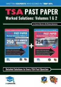 Books Kinokuniya: TSA Past Paper Worked Solutions: 2008 - 2016, Fully ...
