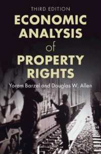 Books Kinokuniya: Economic Analysis of Property Rights (Political ...