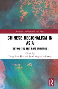Books Kinokuniya: Chinese Regionalism in Asia : Beyond the Belt and ...
