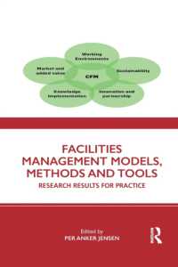 Books Kinokuniya: Facilities Management Models, Methods and Tools : Research Results for ...