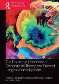 Books Kinokuniya: The Routledge Handbook of Sociocultural Theory and Second Language Development ...