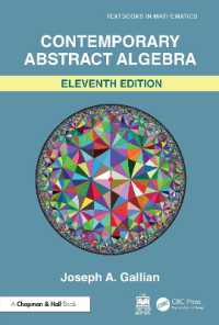 Books Kinokuniya: Contemporary Abstract Algebra (Textbooks in ...