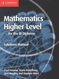 Books Kinokuniya: Mathematics for the IB Diploma Higher Level Solutions ...