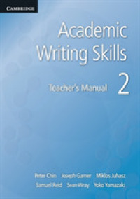 Books Kinokuniya: Academic Writing Skills 2 Teacher's Book. / Waseda ...