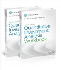 Books Kinokuniya: Quantitative Investment Analysis (CFA Institute Investment) (4TH ...
