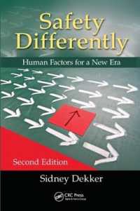 Books Kinokuniya: Safety Differently : Human Factors for a New Era ...