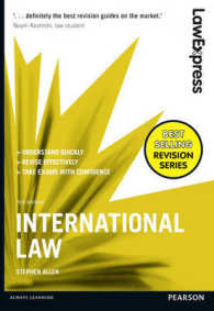 Books Kinokuniya: International Law : UK Edition (Law Express) (3rd ...