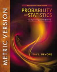 Books Kinokuniya: Probability and Statistics for Engineering and the Sciences, International ...